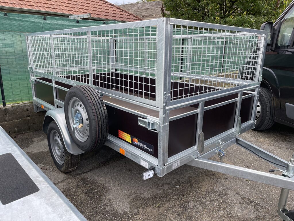 Kit réhausses grillagées 50cm pour remorque ERDE LC251 - LC252 freinée ...