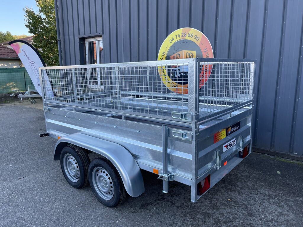 ERDE LC 252 PRO 251x135cm - 500kg - 750kg - Global Remorques