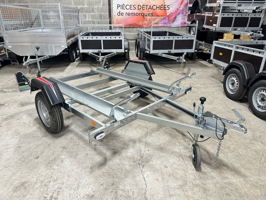 ERDE CH751 Porte-Moto/Quad 200x142 / 500 - 750kg - Global Remorques