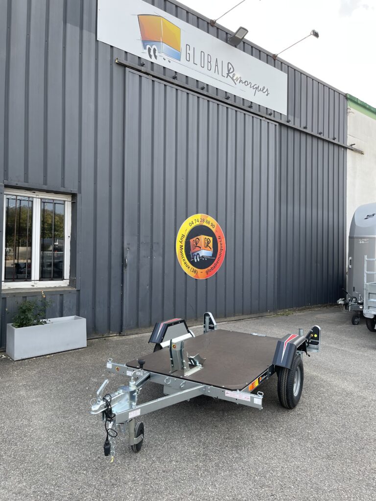 ERDE CH451 Porte-Moto/Quad 200x117 / 500 - 600kg - Global Remorques