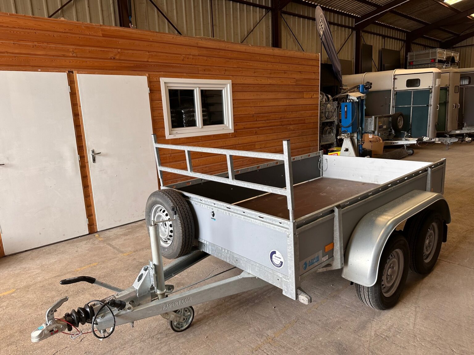 HAPERT Azure L-2 multiplex 250x150 Freinée 2000kg - Global Remorques