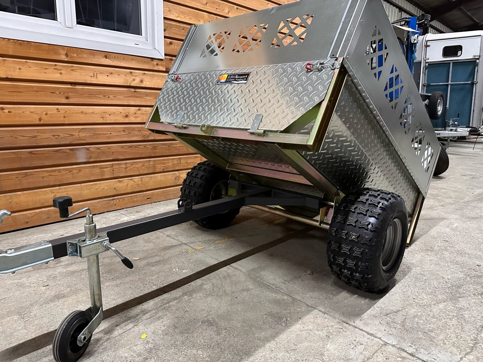 Remorque Quad basculante 480kg - Global Remorques