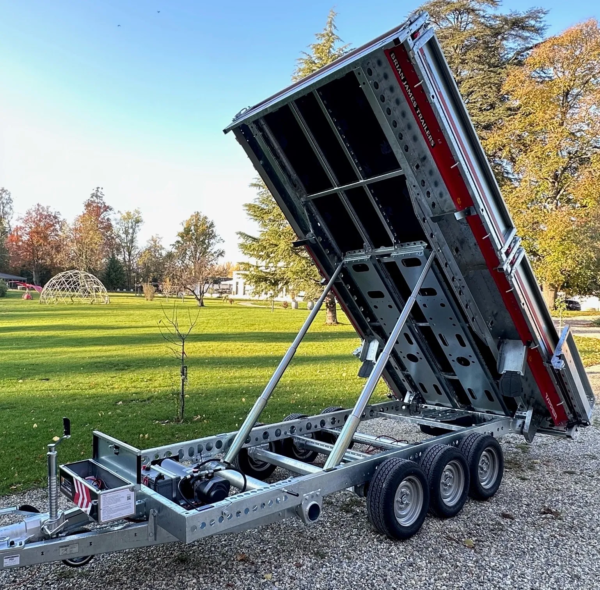 BRIAN JAMES TRAILERS TIPPER 4020-35-3-12 - 3500kg - Global Remorques